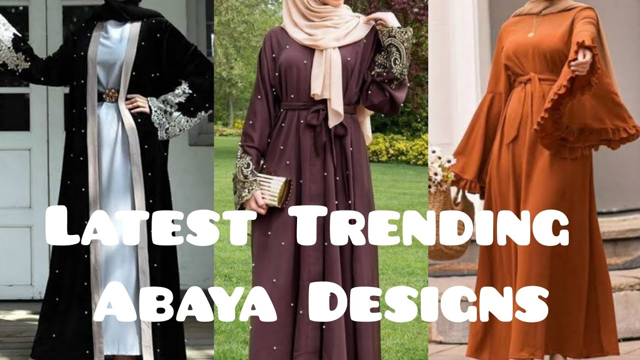 Abaya | Latest top trending designs | New stylish hijab | Formal and ...