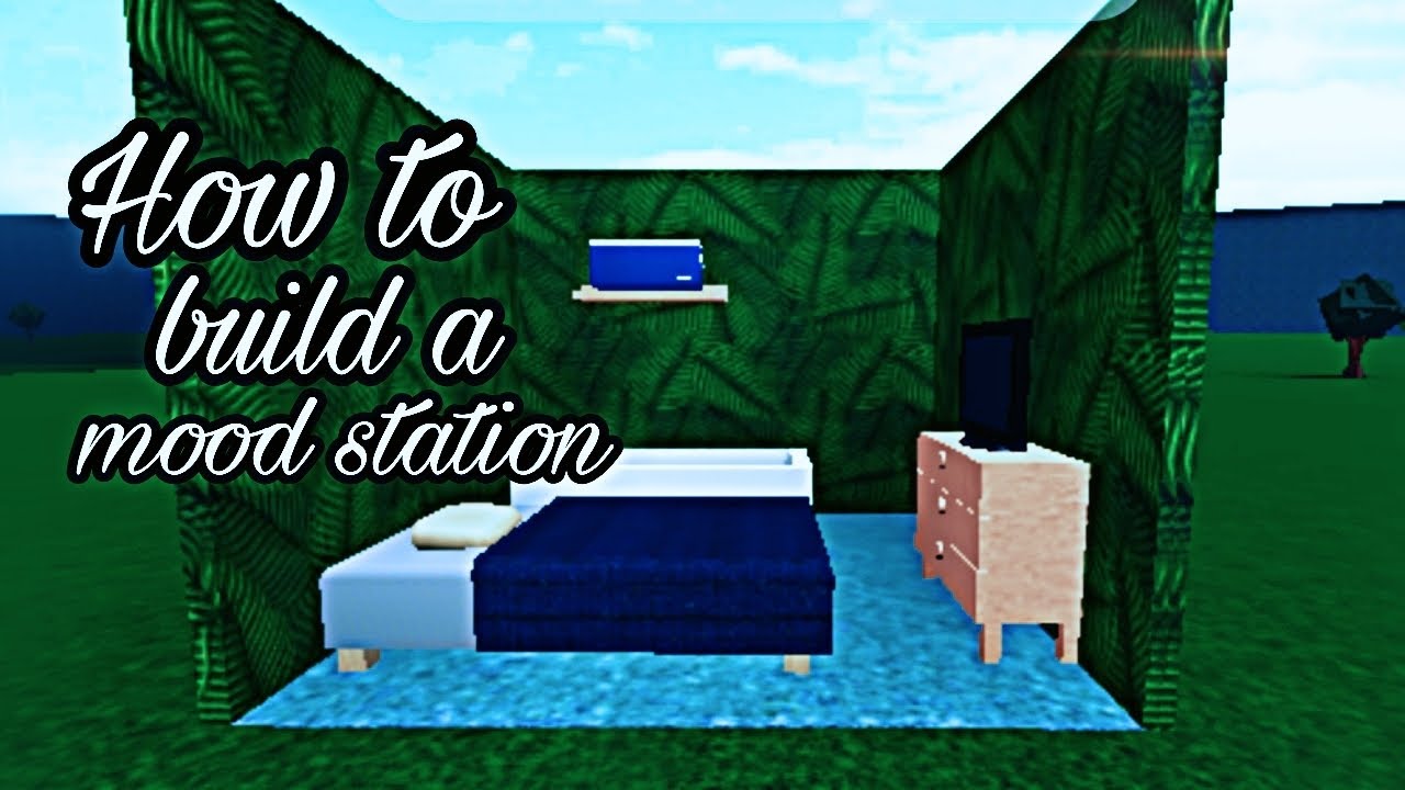 how to build a mood station| Bloxburg| Roblox - YouTube