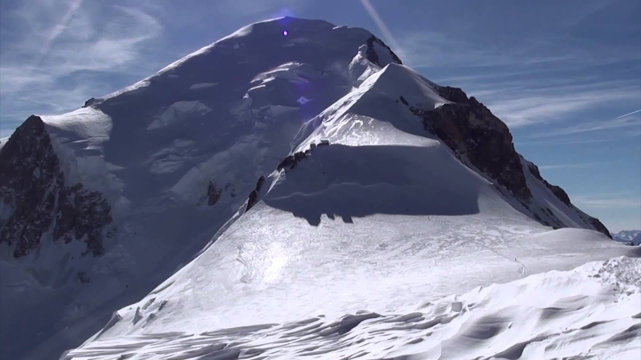 Mont Blanc Sept 2012 - Tete Rousse to Summit 4810m - YouTube