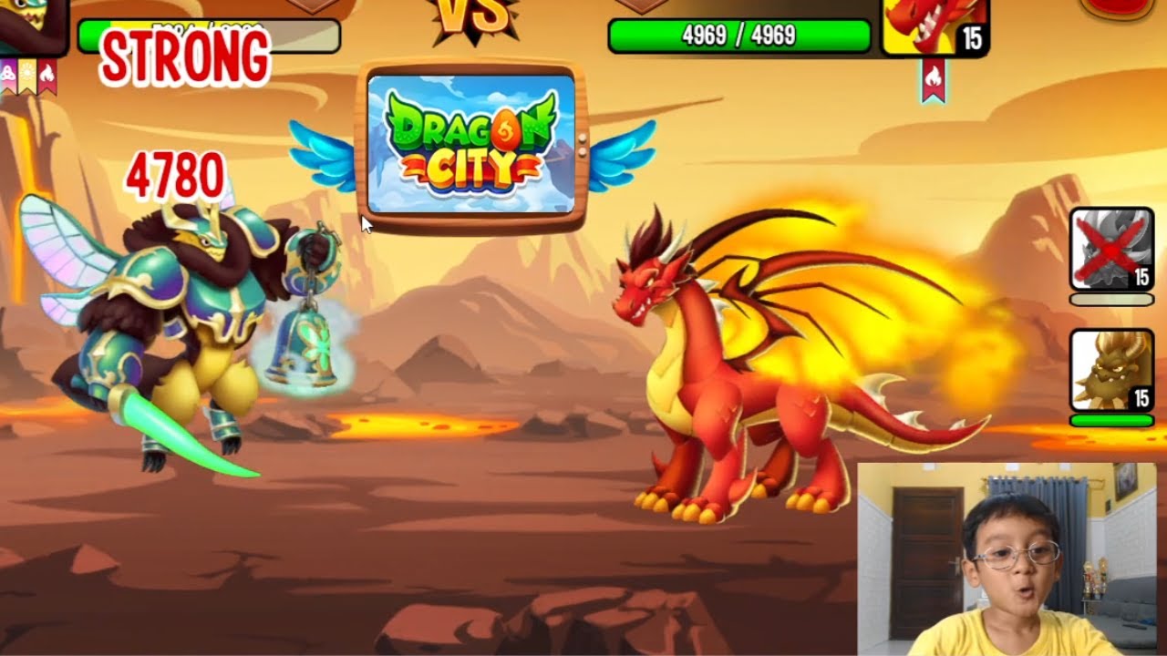 main Dragon City keren ! perang Naga - YouTube
