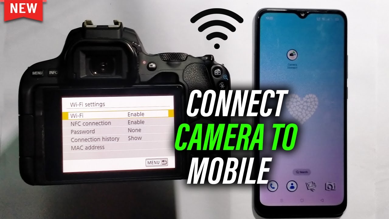 How to connect canon wifi camera to mobile 2025 | Any DSLR ( Step-by ...