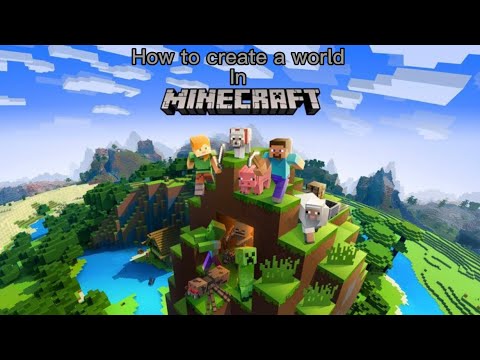 How to a create world in Minecraft (Curiosity Chronicles) - YouTube