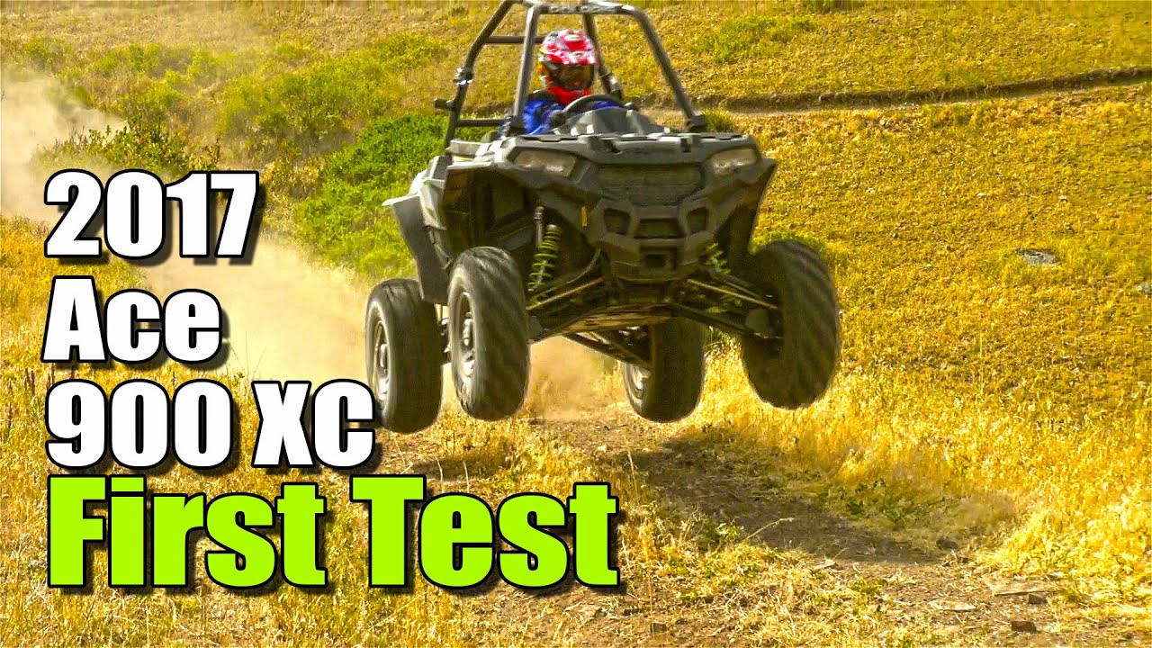2017 Polaris Ace 900 XC Test Review - YouTube