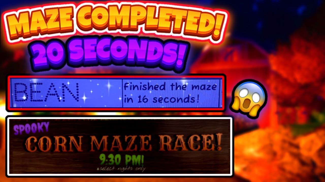 HOW TO COMPLETE THE NEW MAZE IN UNDER 20 SECONDS! GET RICH *FAST* NEW ...