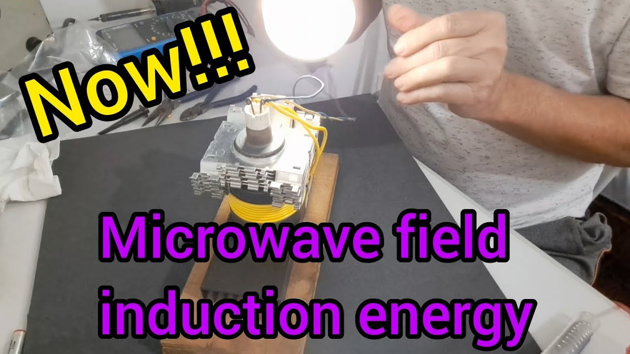 Free energy from microwave field. Free electricity project - YouTube