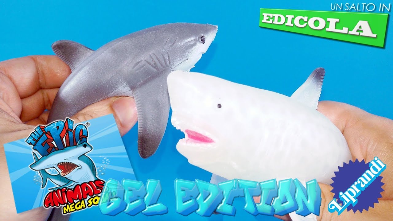 DIRAMIX - EPIC ANIMALS MEGA SQUALI GEL EDITION - UN SALTO IN EDICOLA ...