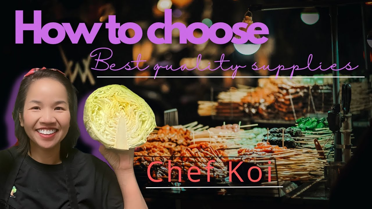 Koi show you guys how to get best supplies for restaurant #chefkoi #koi ...