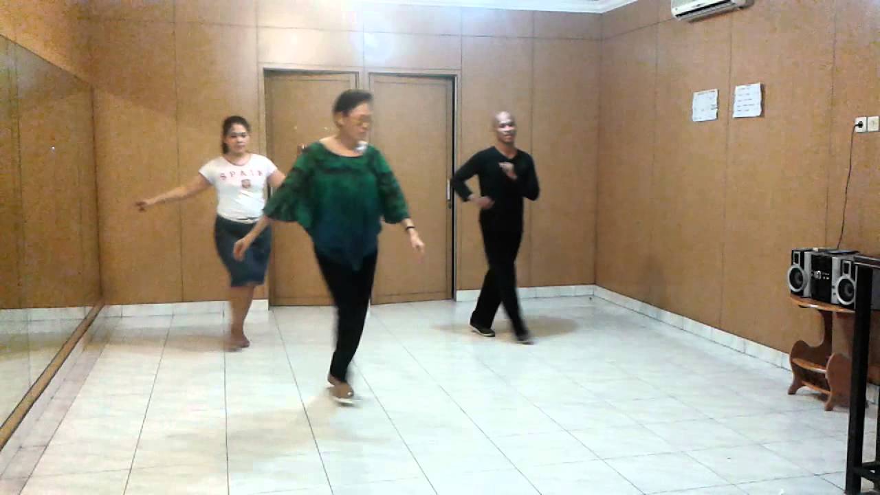 VJ DANCE - Line Dance (Demoed by Universal Line Dance Bekasi) - YouTube