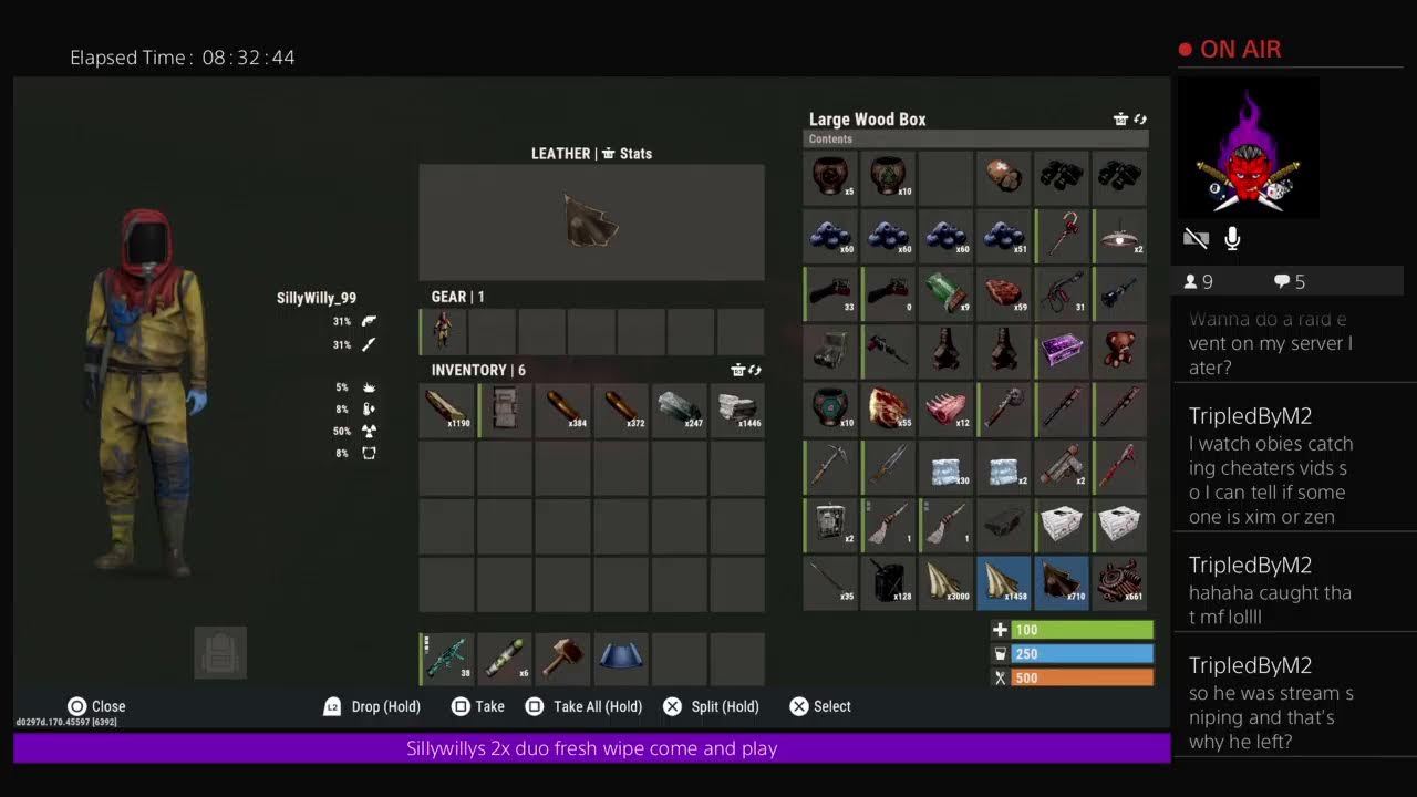 Rust Sillywillys 2x dou fresh wipe bp wipe, wipe day - YouTube