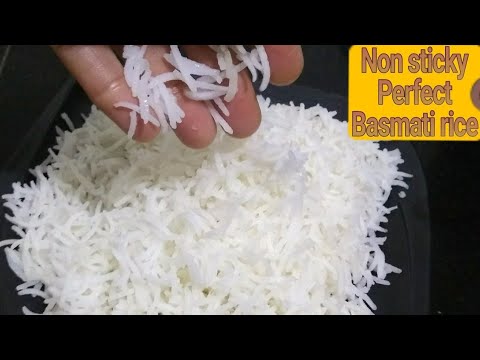 How to boil rice | how to cook rice | Tips To make perfect non sticky ...
