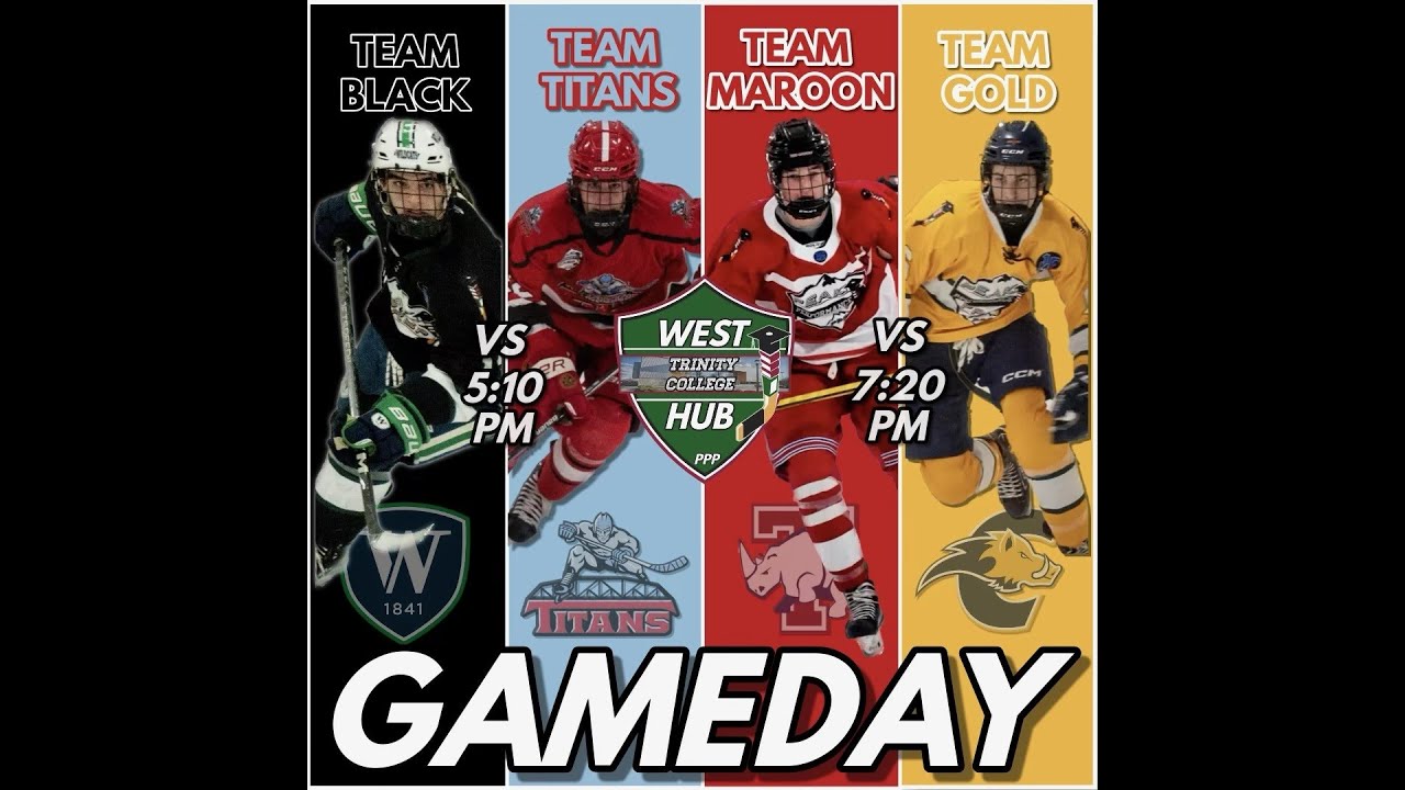 PPP Hockey Trinity: Black vs Titans - YouTube