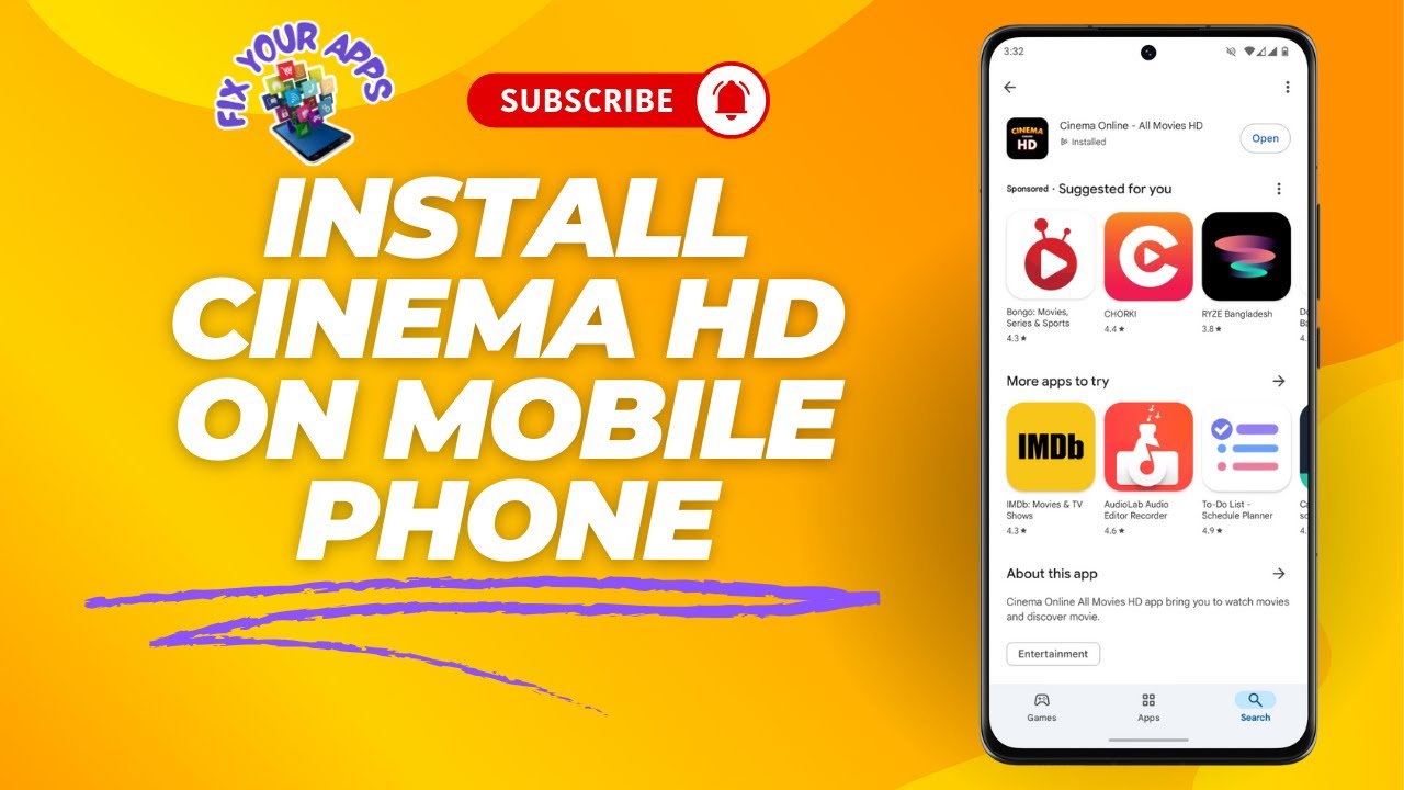 How to Install Cinema HD on Mobile Phone - Quick Tutorial (2025) - YouTube