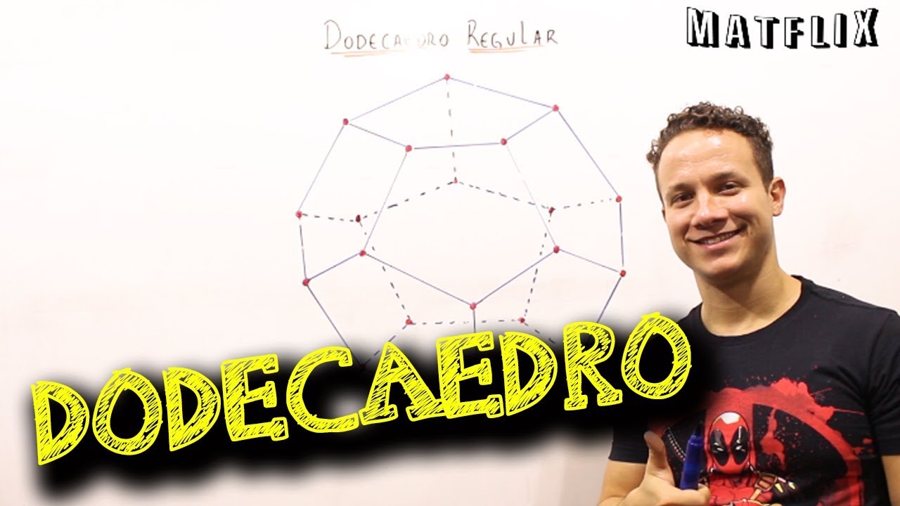 COMO DESENHAR UM DODECAEDRO - PROF. FELIPE FONTES - MATEMÁTICA - YouTube