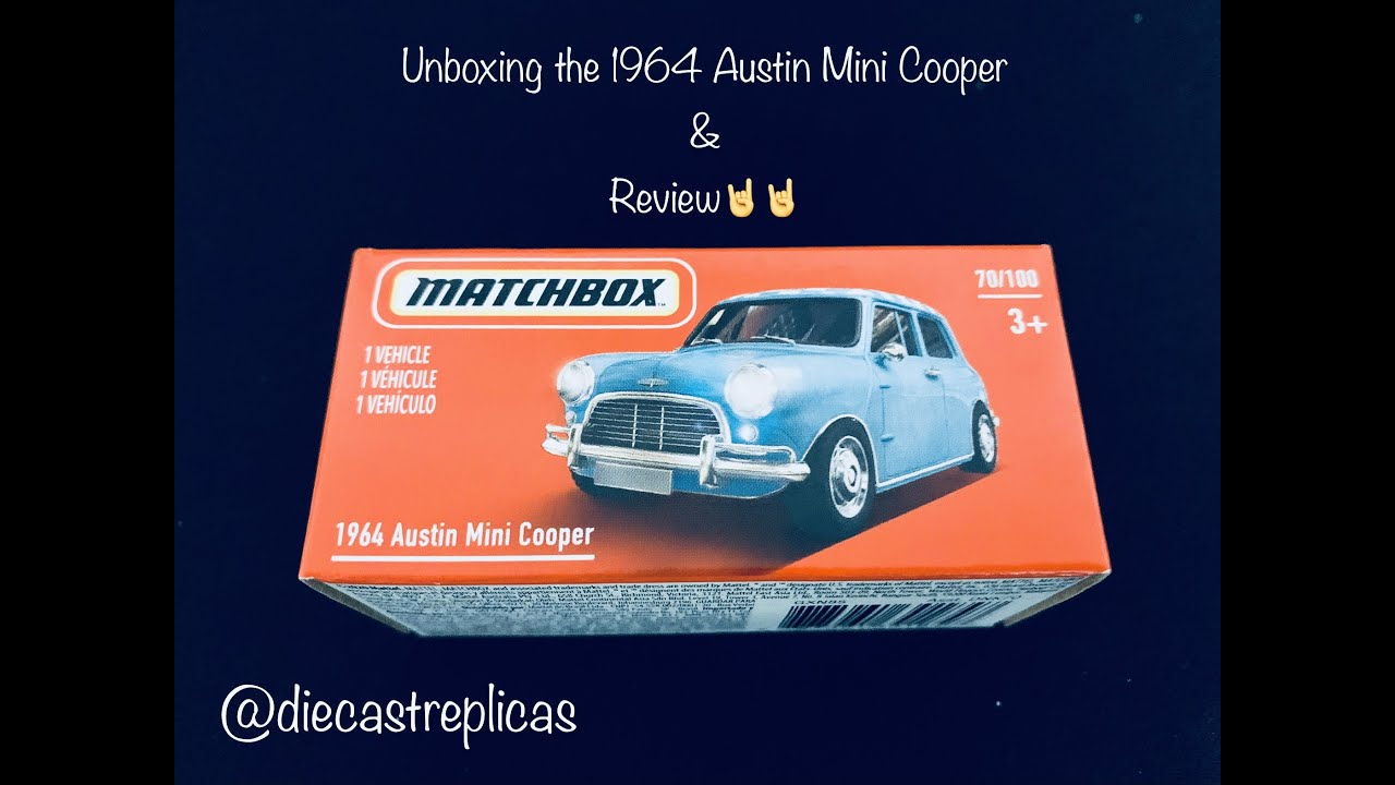 Matchbox 1964 Austin Mini Cooper Unboxing and Review - YouTube