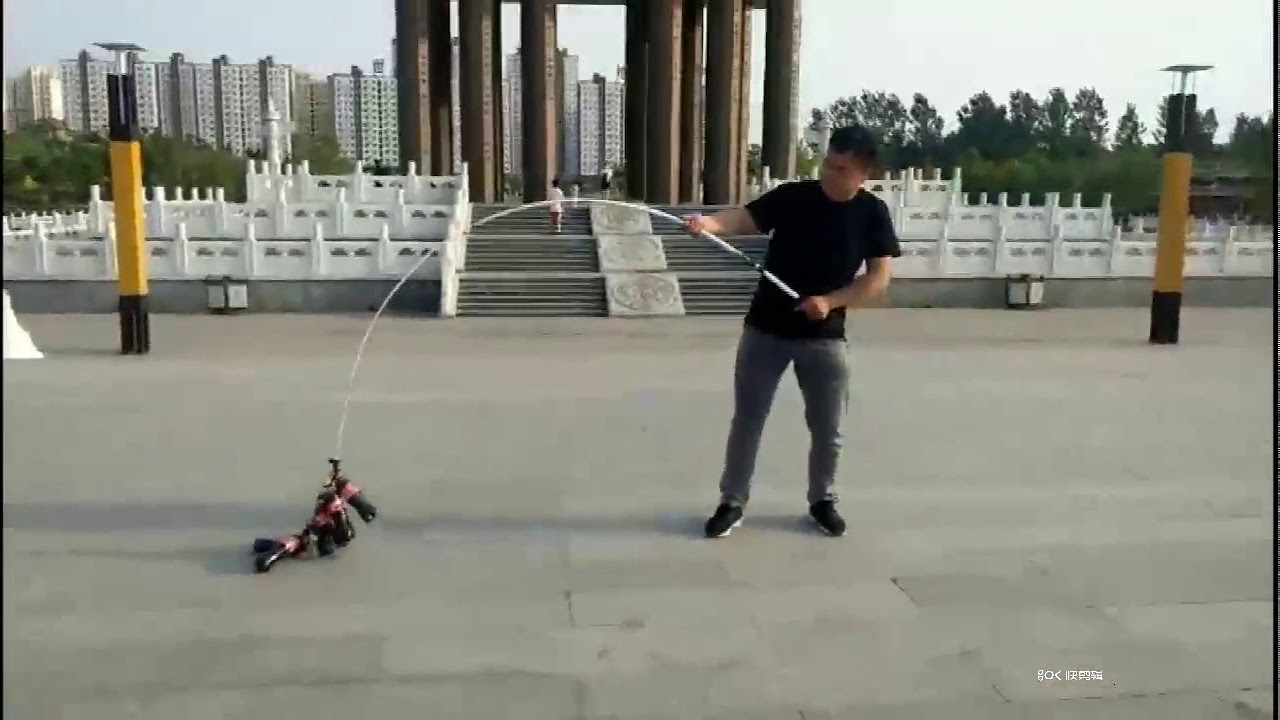 Very Strong Flexible Fishing Rod - YouTube