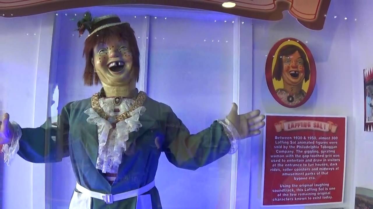 laughing sal at santa cruz beach boardwalk - YouTube