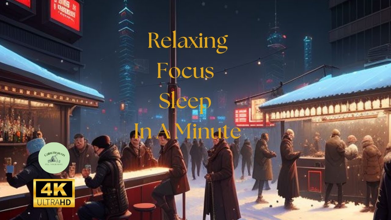 Winter in Night City | Cyberpunk Ambience with Snow & Neon Lights - YouTube