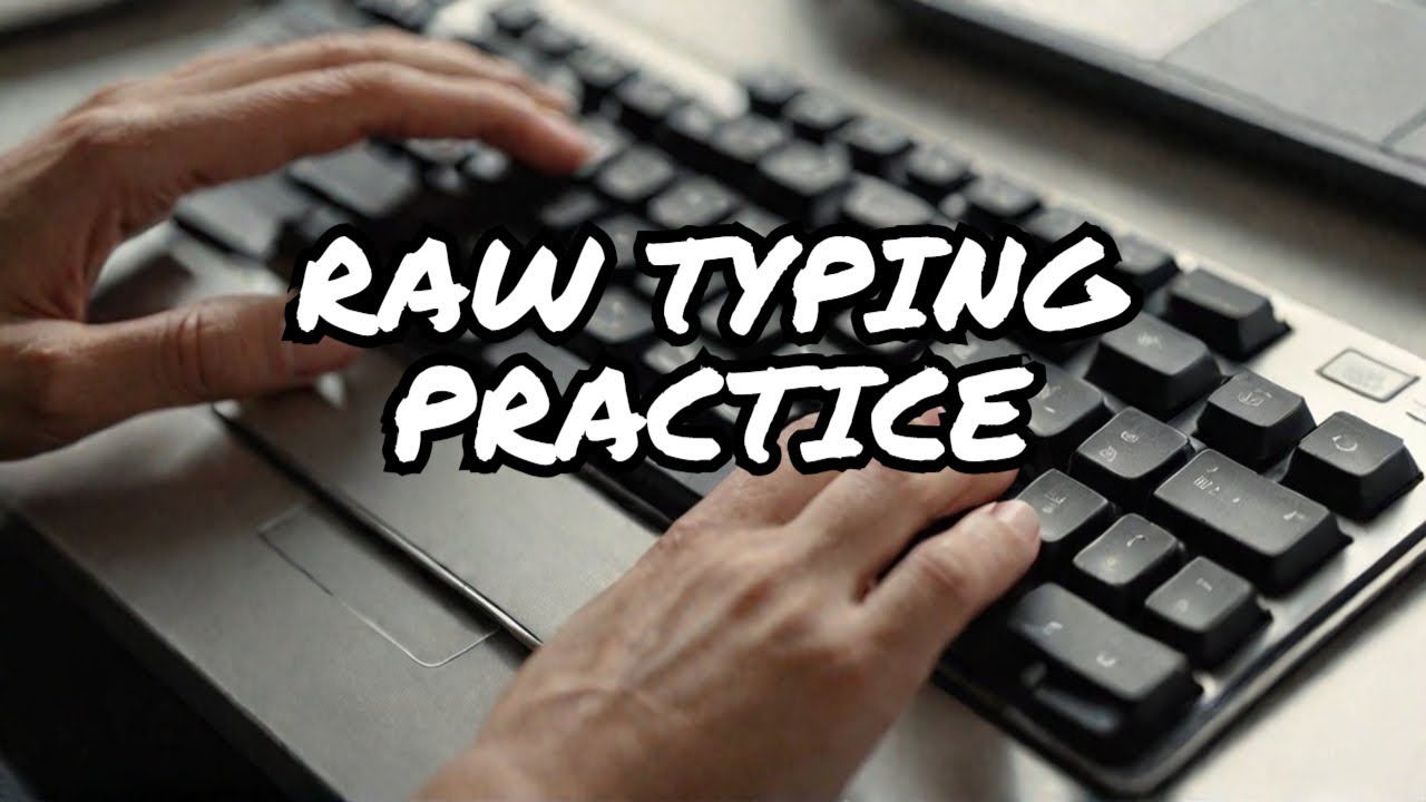 English Typing Practice | 5 Minute UPSSSC Typing Mock | Raw Typing Test ...