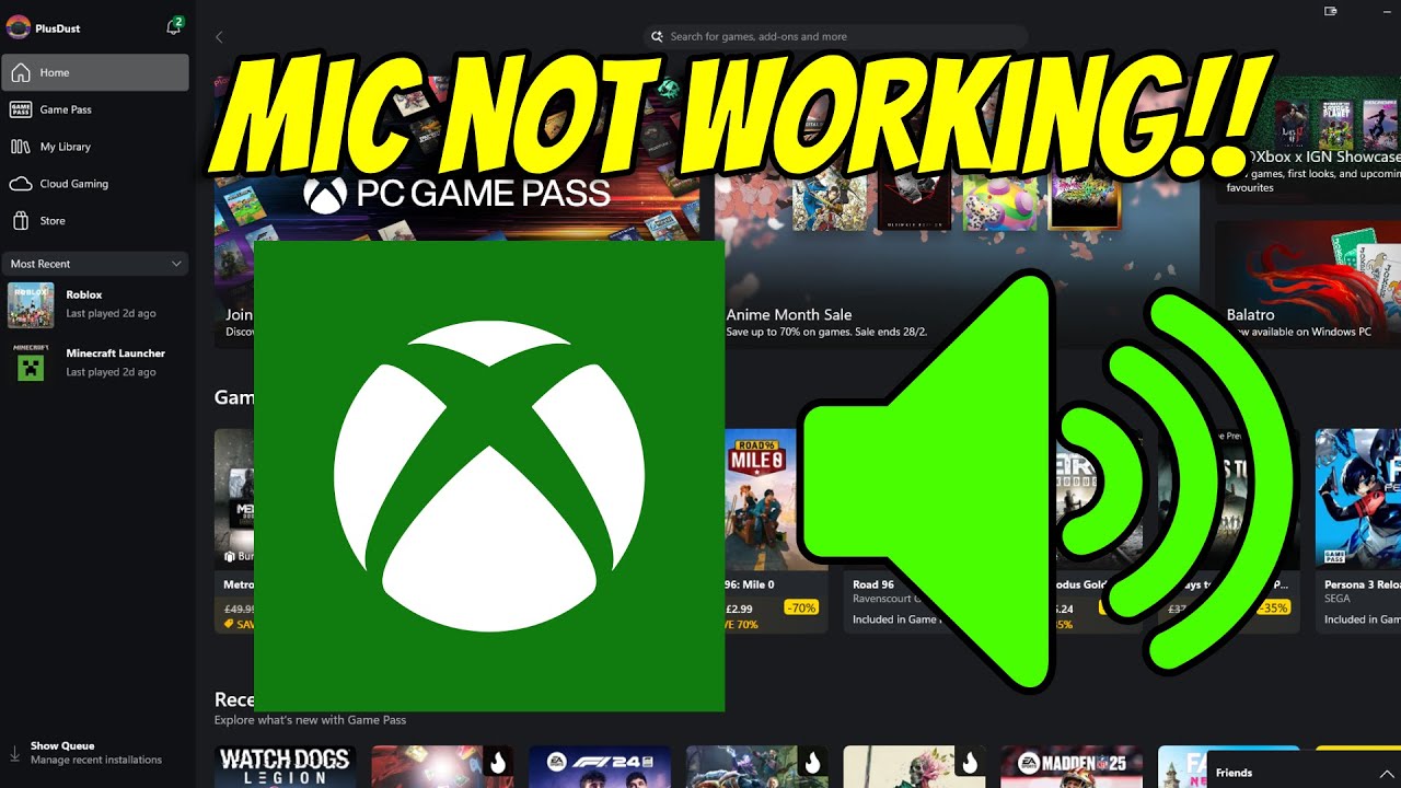 How To Fix Microphone Not Working on Xbox App - YouTube