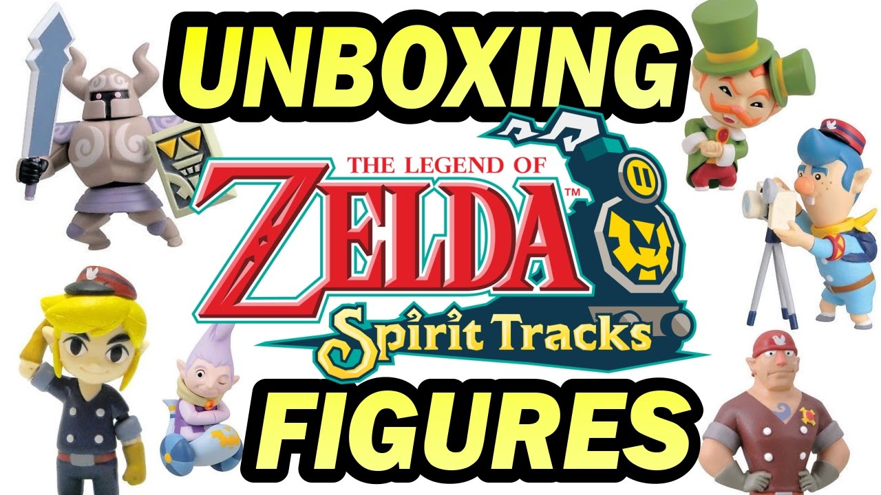 Zelda Spirit Tracks Figures - Unboxing - YouTube
