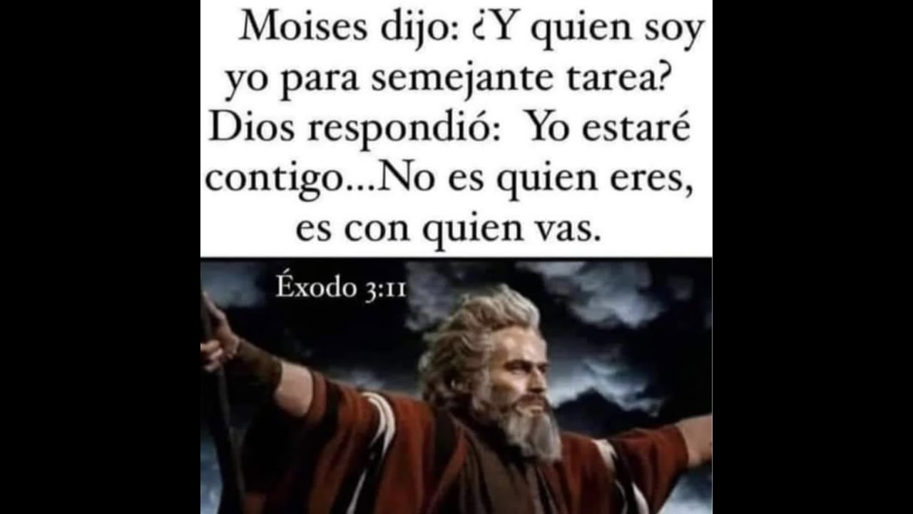 Historia de Moises: No es quien eres, es con quien vas. - YouTube