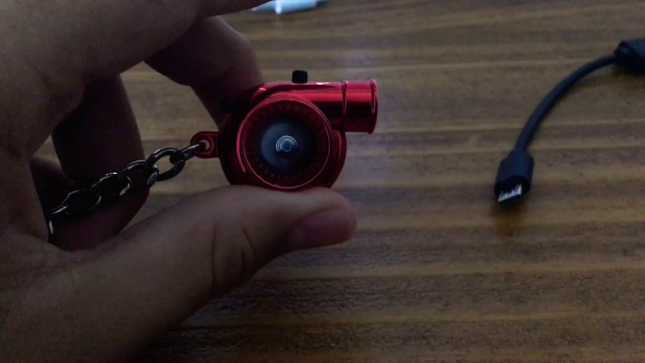 Boostnatics Spooling Turbo Keychain V5, Red - YouTube
