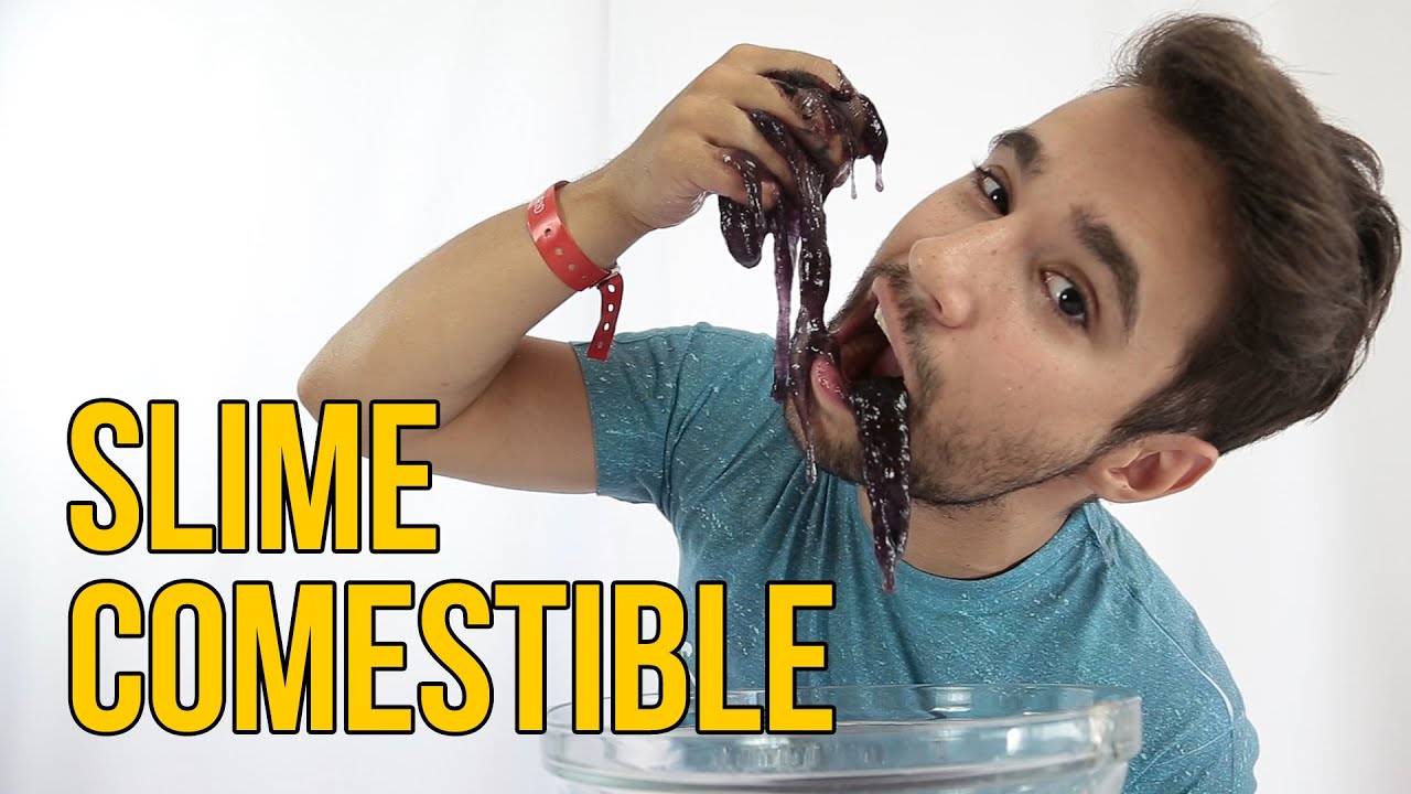 Cómo hacer un MOCO comestible - SLIME sin bórax - YouTube