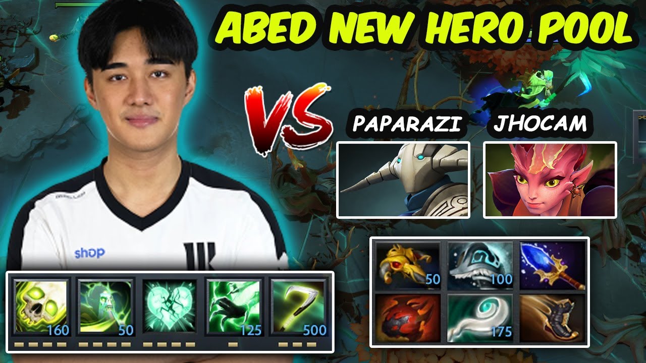 Abed Necrophos MID : NEW HERO POOL vs Paparazi Jhocam Dota 2 - YouTube