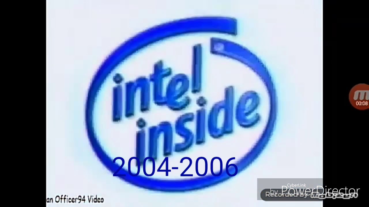 Intel logo history - YouTube