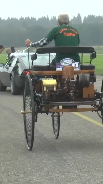 139 YEARS OLD! BenzPatent-Motorwagen, is widely regarded as the first ...