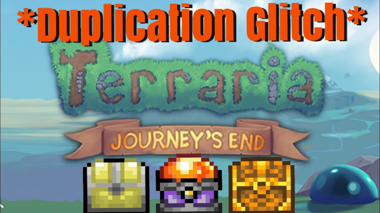 Terraria 1.4 Duplication Glitch *Solo* (ANY ITEM) - YouTube