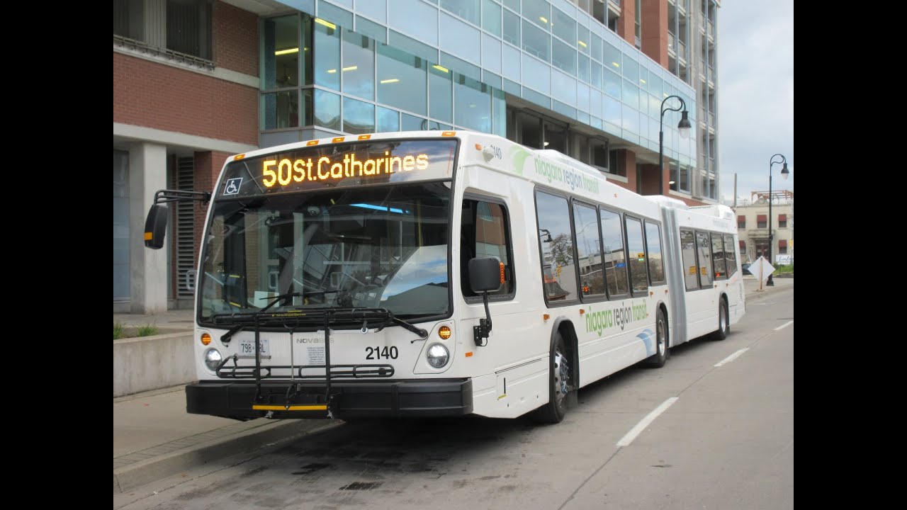 Niagara Region Transit: 2021 NovaBus LFS-A 2140 - YouTube