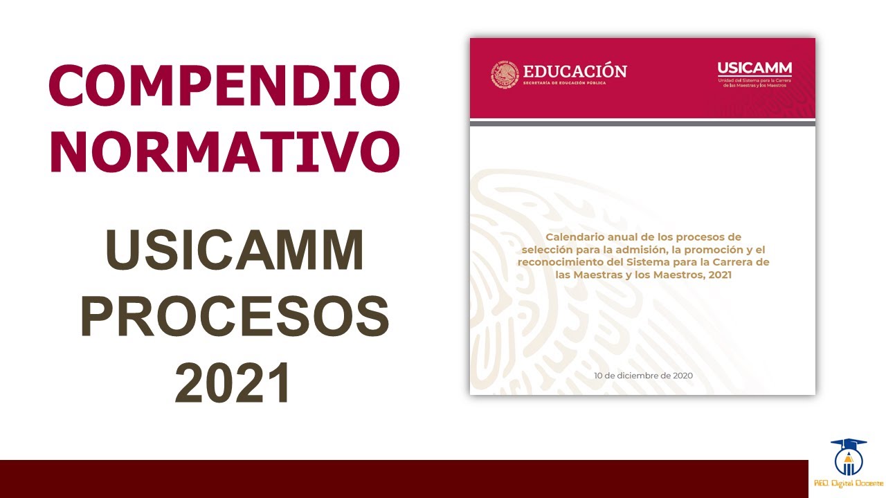 Calendario Anual USICAMM 2021 - YouTube