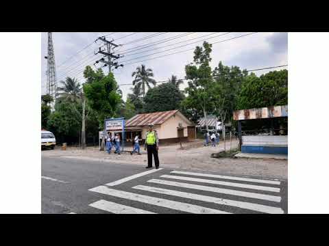 PAM Padat Pagi di depan SMA N 1 Batang Angkola