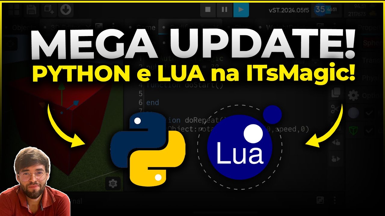 É OFICIAL ! ! Python e Lua CHEGAM na ITsMagic em uma MEGA ATUALIZAÇÃO ...