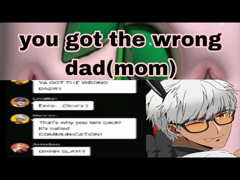 Obey me text:you got the wrong dad (mom) - YouTube