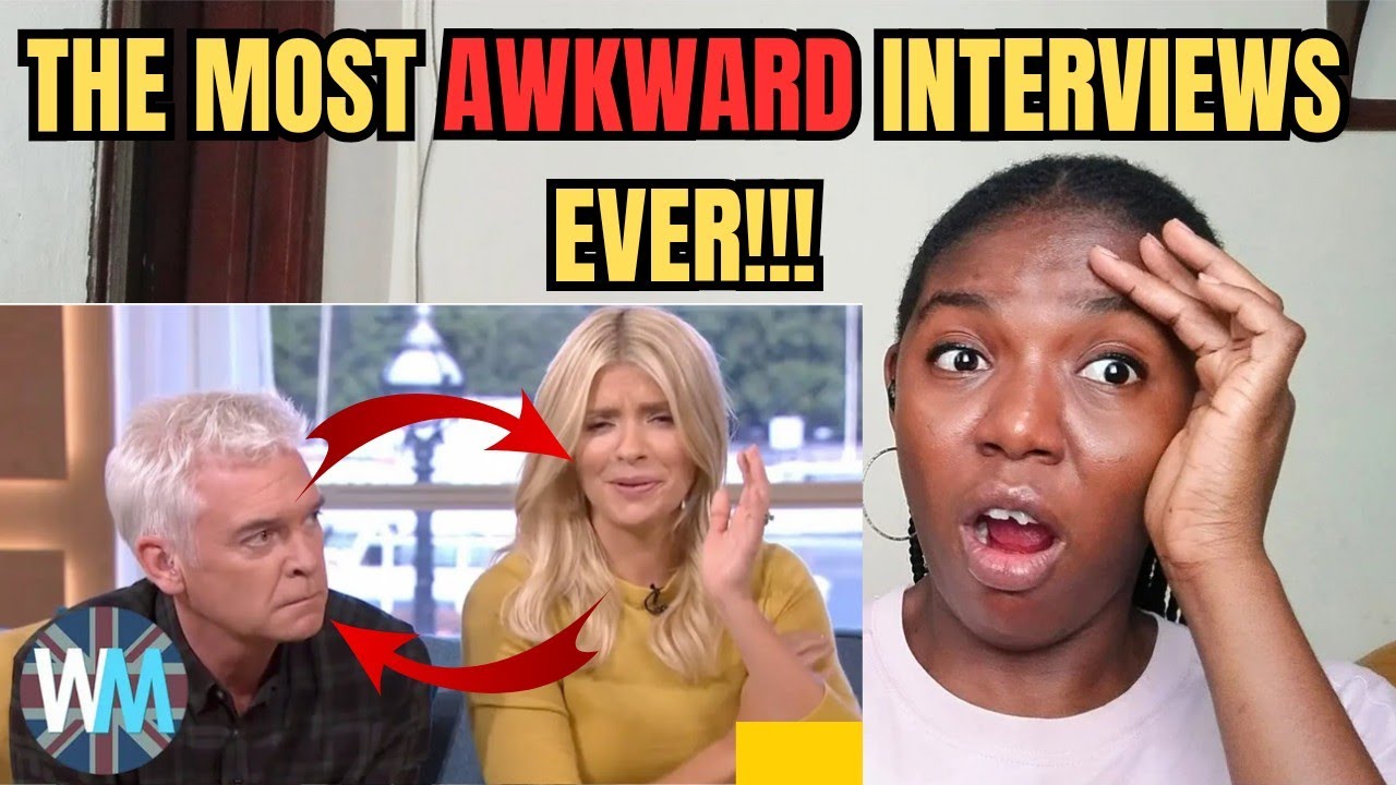 Reaction To:Top 10 Awkward Interviews On This Morning - YouTube