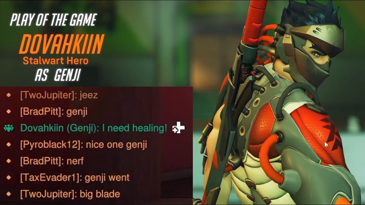 Overwatch 2 S5 - Genji Went Big Blade - YouTube