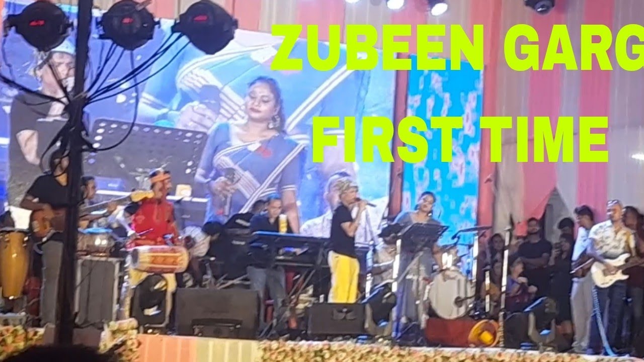 For the first ZUBEEN GARG time long time performance in his life. - YouTube