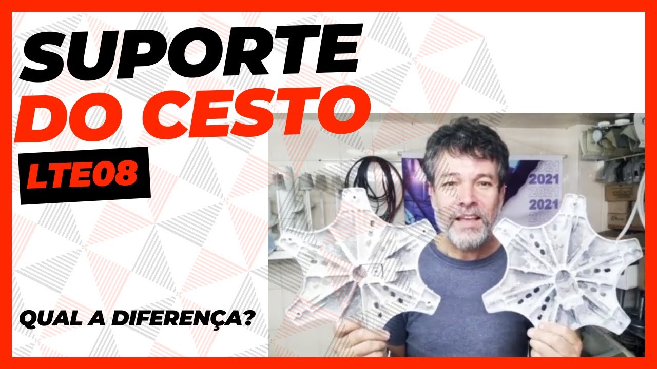 SUPORTE DO CESTO LTE08 - YouTube