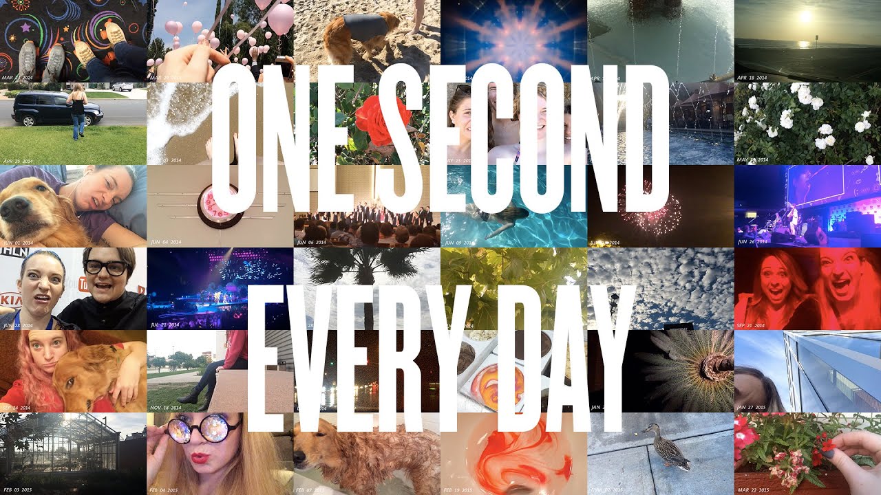 One Second Every Day - YouTube