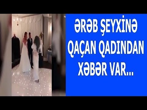 Arvadı ərəb şeyxinə qoşulub qaçan kişi birbaşa efirdə