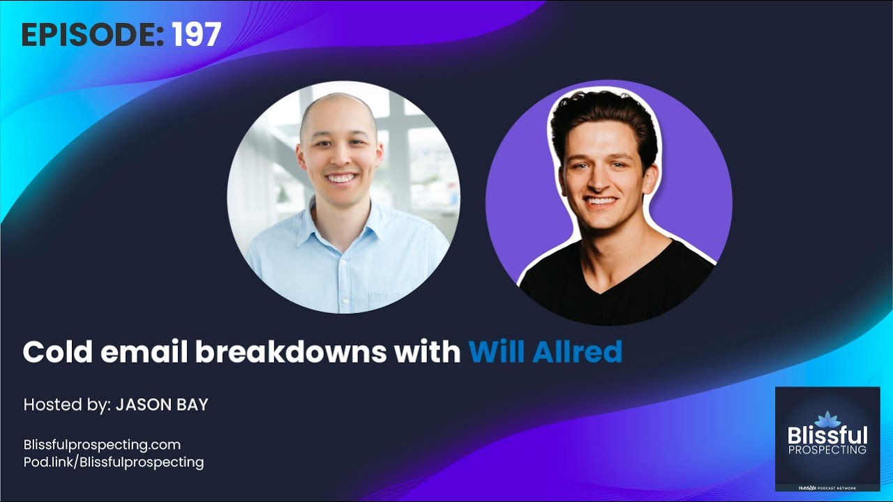 Episode 197: Cold email breakdowns with Will Allred - YouTube