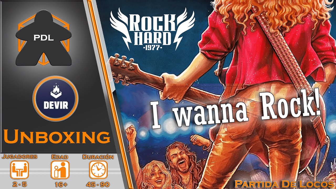 Rock Hard: 1977 | Unboxing | Devir | Jackie Fox | Jennifer Giner López ...