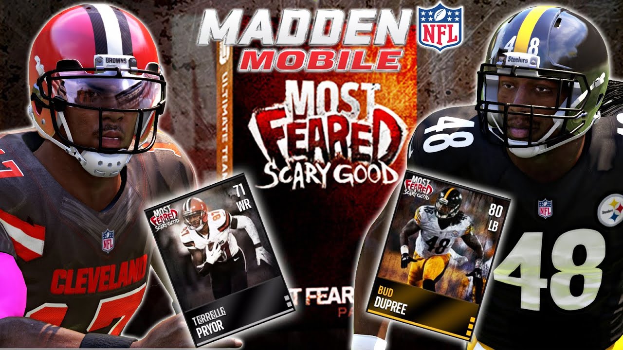 Madden Mobile 16 Gameplay!| Ripping Packs Like Crazy! Free Most Feared ...