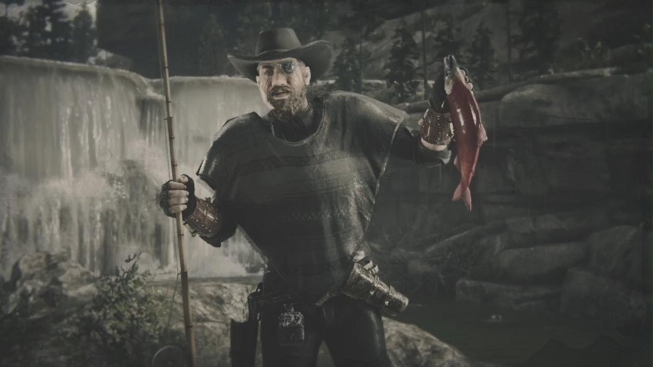 Red Dead Redemption 2 River Fishing Challenge - YouTube