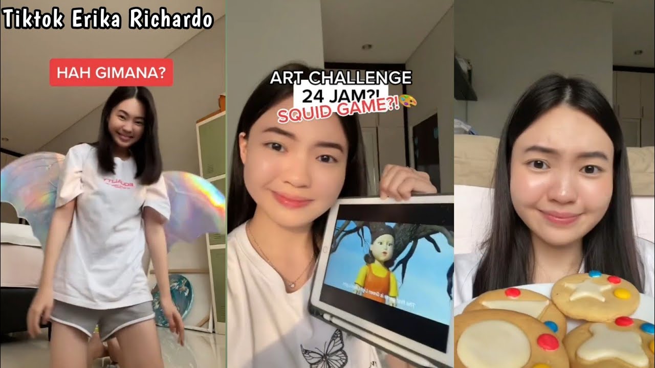 🐦Tiktok Erika Richardo Terbaru part 4 🍪🍰 - YouTube