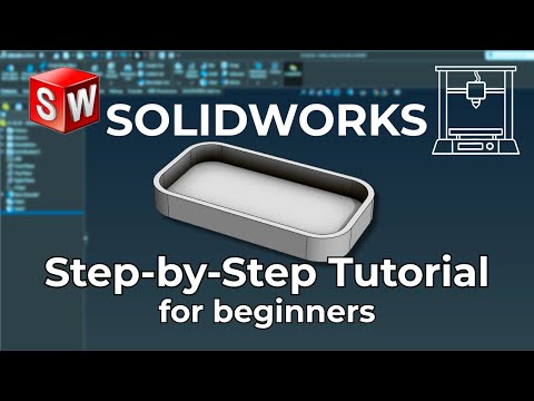 SOLIDWORKS  - 2025 Complete Guide for beginners with 3D printing Export