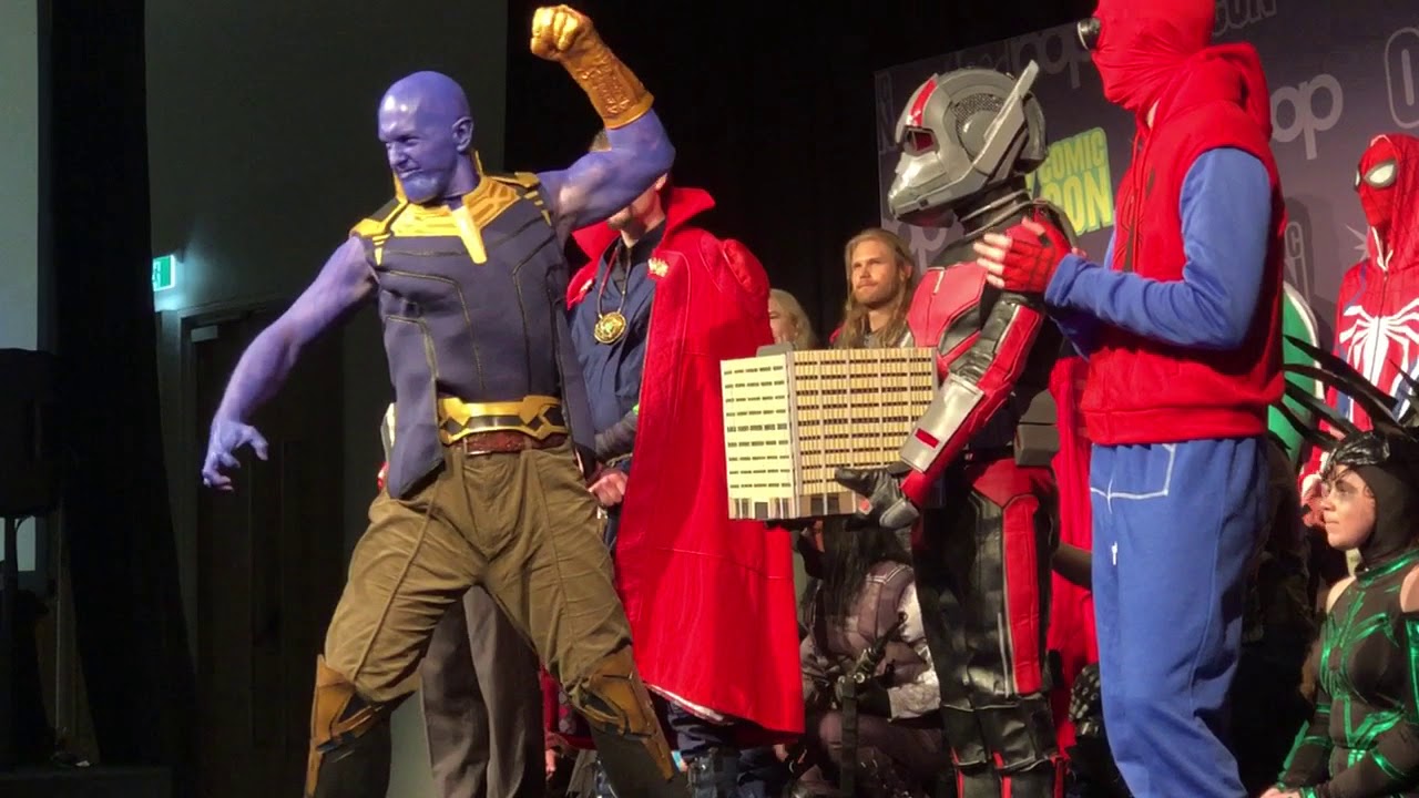 Oz Comic-Con Marvel winner 2018 sydney - YouTube