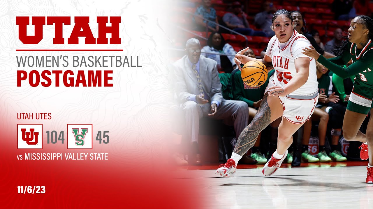 Utah Women's Basketball Beats Mississippi Valley State 104-45 ...